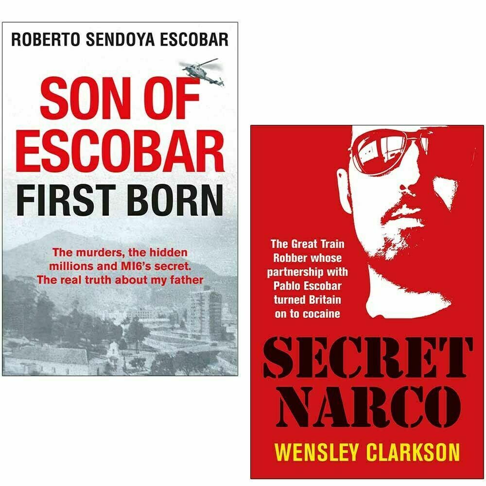 Son Of Escobar & Secret Narco 2 Books Collection Set - Non Fiction - M ...