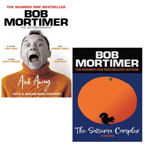 Bob Mortimer Collection 2 Books Set (The Satsuma Complex[Hardcover ...